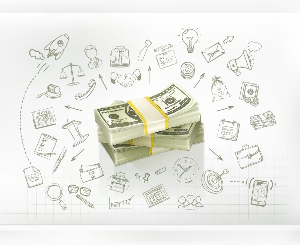 Business Money Vector Images (over 950,000)