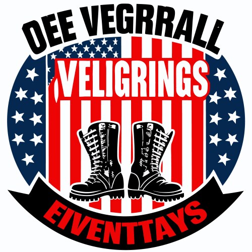 American veteran us maps boots and weapon Vector Image