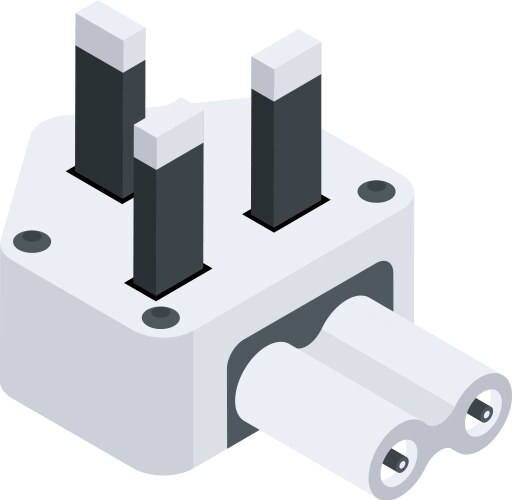 Download isometric icon of energy boost Royalty Free Vector