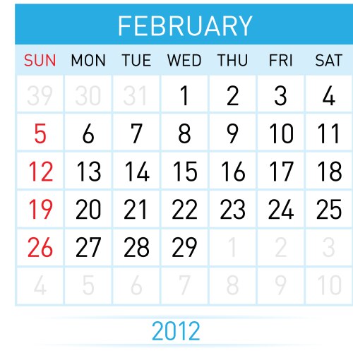 February Vector Images (over 180,000)