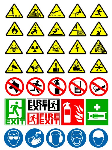 Safety Signs Vector Images (over 670,000)