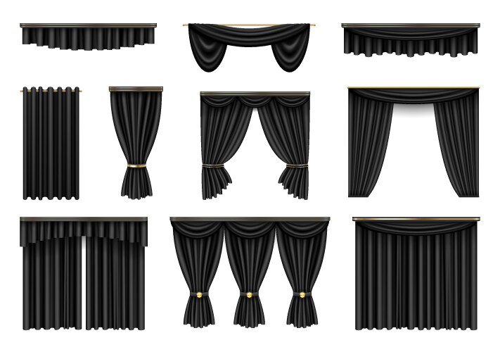 Black Curtains Vector Images (over 34,000)