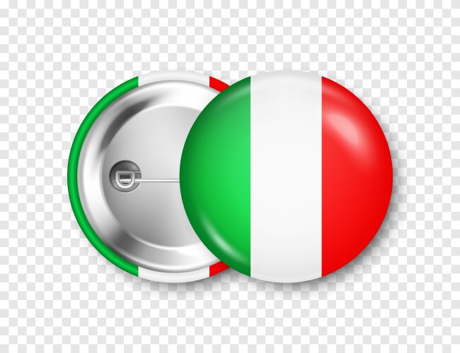Italian flag Royalty Free Vector Image - VectorStock