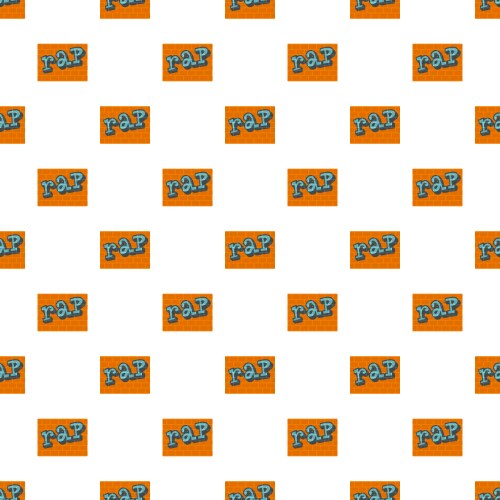 Rap bricks wall icon outline style Royalty Free Vector Image