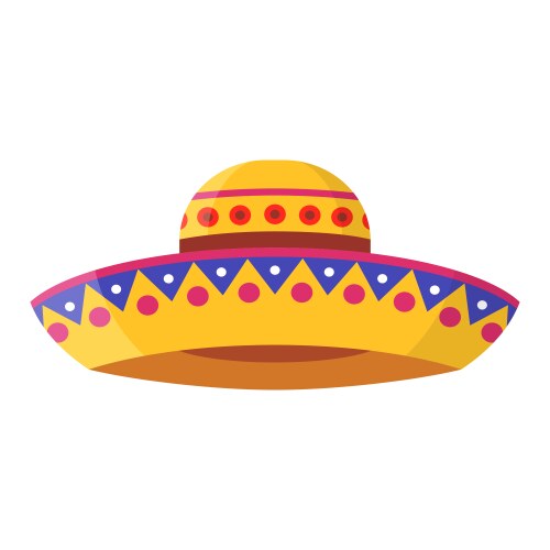 Sombrero Royalty Free Vector Image - VectorStock
