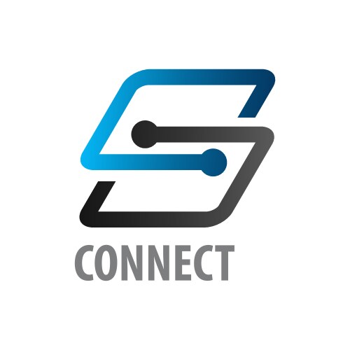 St initial letters logo Royalty Free Vector Image