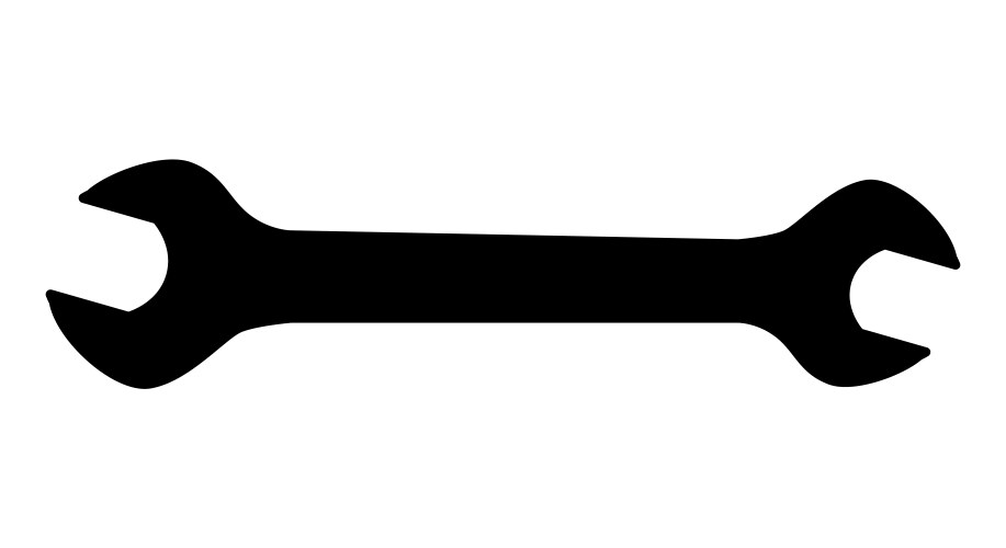 Black White Wrench Vector Images (over 63,000)