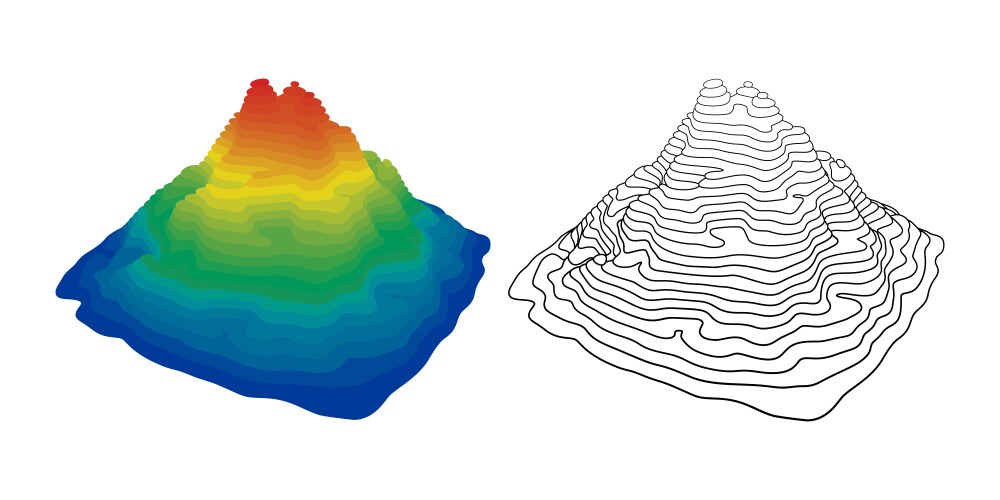 Mountain Topography Vector Images (over 5,700)