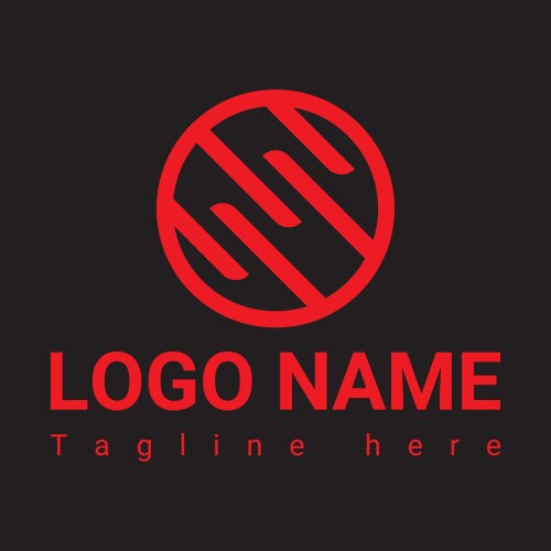 Professional logo dsign Royalty Free Vector Image