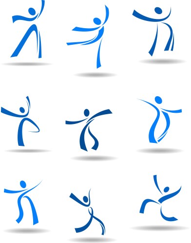 Dance symbols Vector Images & Graphics for Commercial Use | VectorStock