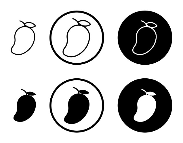 Mango Shape Vector Images (over 790)