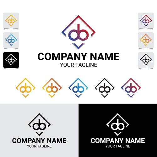 Db logo Vector Images & Graphics for Commercial Use | VectorStock