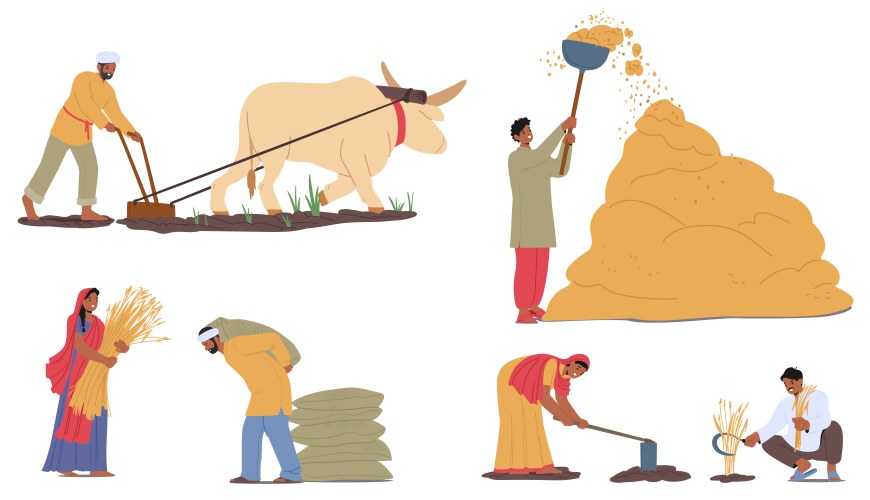 Rural Community Vector Images (over 2,000)