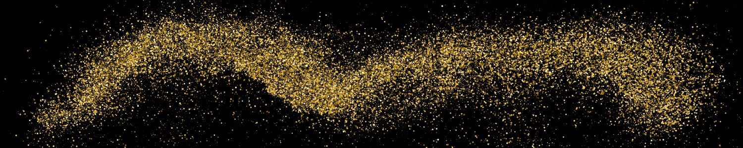 Black background with rose gold glitter sparkles Vector Image