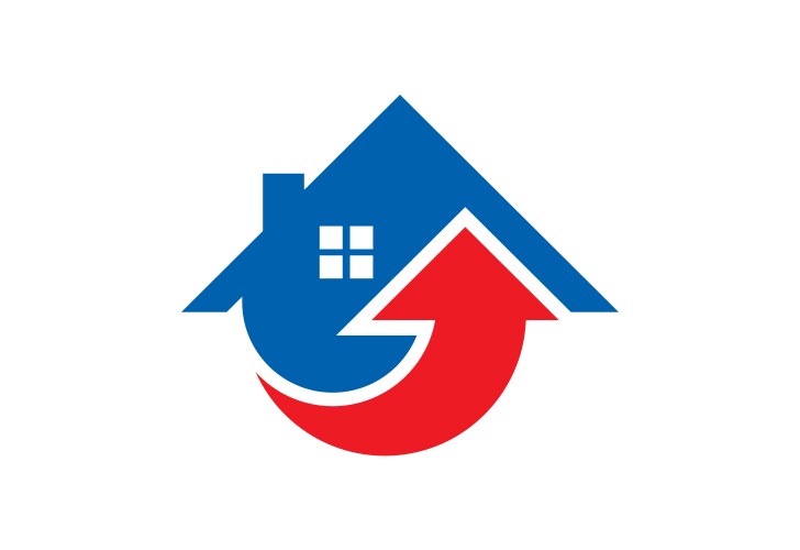 Building and construction logo design temp Vector Image