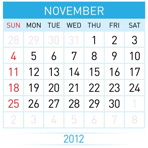 Free November Vector Images (over 2,800)