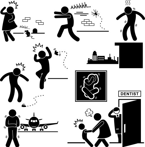 Scared Stick Figure Vector Images (over 250)