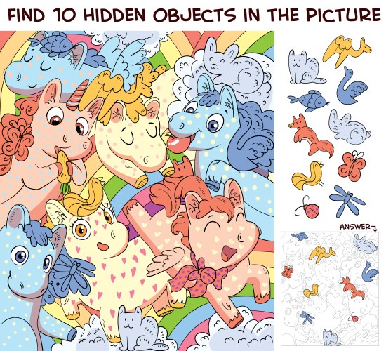 Find Hidden Picture Vector Images (over 610)