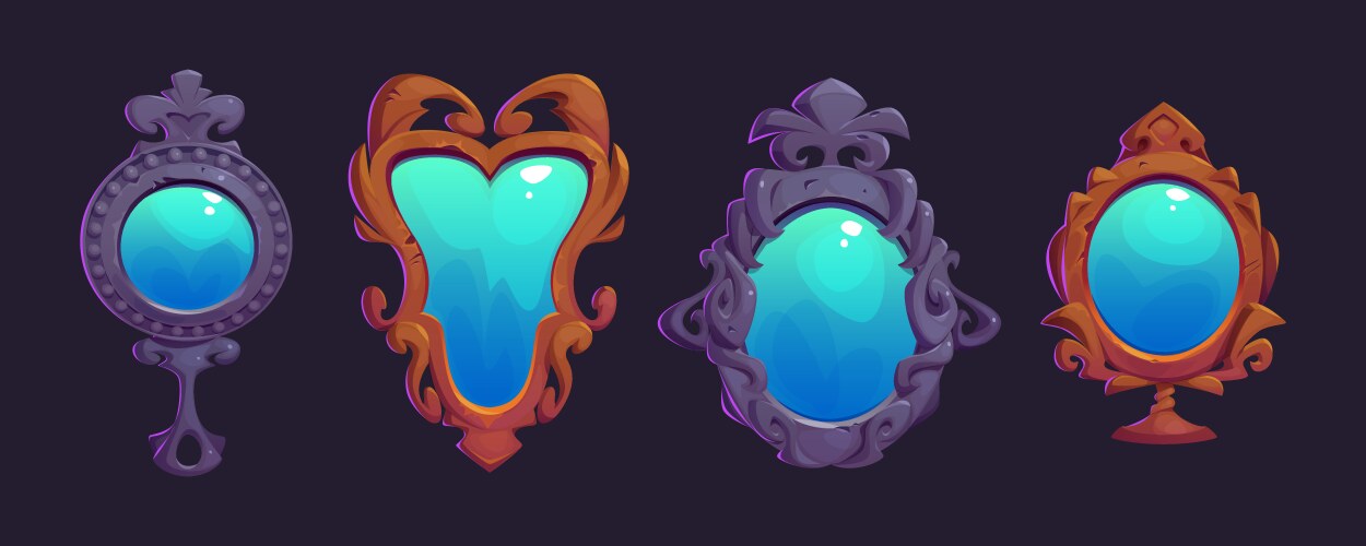 Haunted Mirror Vector Images (60)