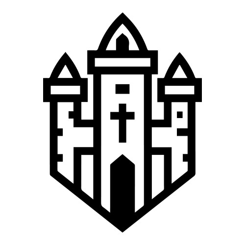 Castle with Moat and Drawbridge Vector Images (over 110)