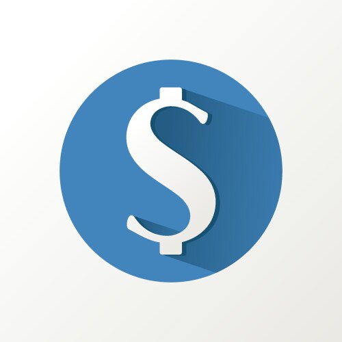 Money Symbol Dollar Sign Blue Vector Images (over 21,000)