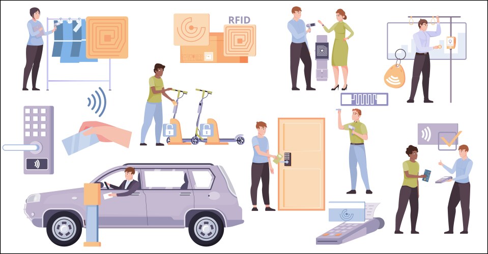 Rfid Warehouse Vector Images (70)