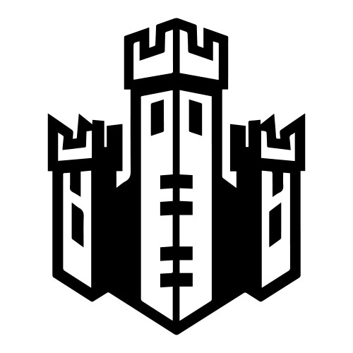 Castle with Moat and Drawbridge Vector Images (over 110)