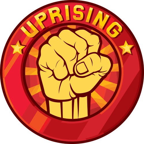 Eagle poster - symbol of power Royalty Free Vector Image