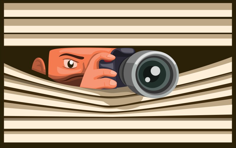Behind Cartoon Vector Images (over 7,400)