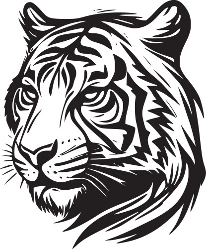 Tiger Outline Vector Images (over 9,300)