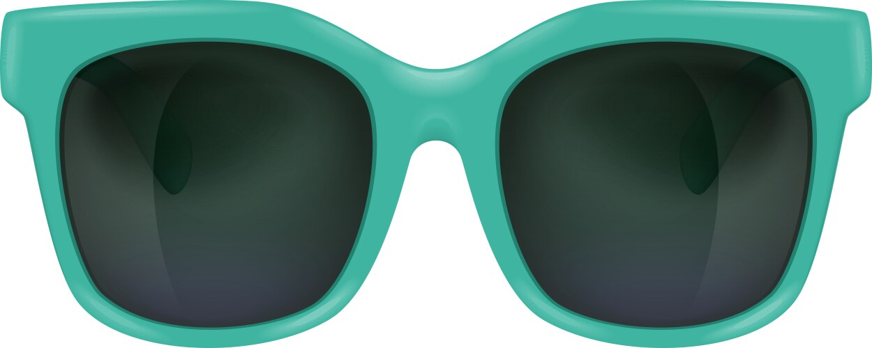 Sunglasses icon cartoon Royalty Free Vector Image