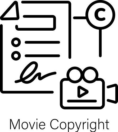 Movie distributor Royalty Free Vector Image - VectorStock
