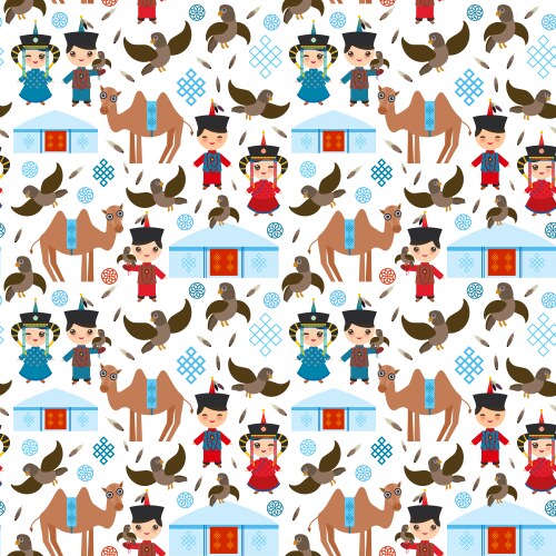 Mongolian pattern Vector Images & Graphics for Commercial Use | VectorStock