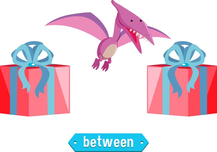 Preposition Between Vector Images (over 340)