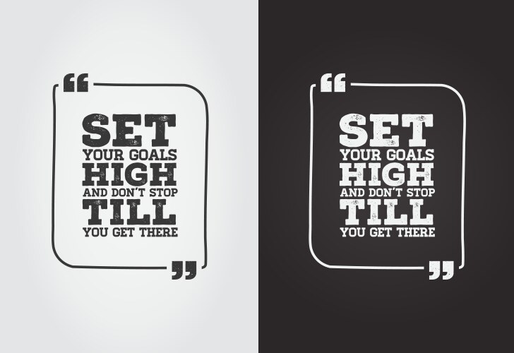 Empty quote template bubble set Royalty Free Vector Image