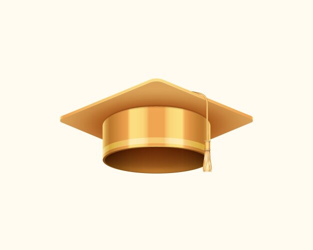 Graduation cap Royalty Free Vector Image - VectorStock