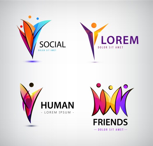 Recruitment of people composition Royalty Free Vector Image