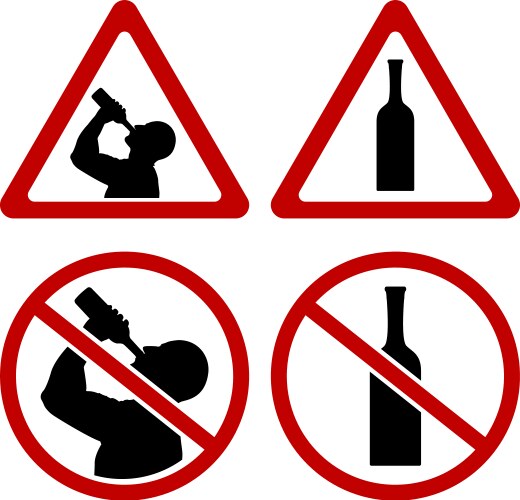 No Alcohol Sign Vector Images (over 5,900)