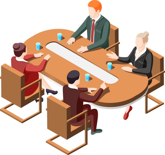 Group Meeting Vector Images (over 110,000)