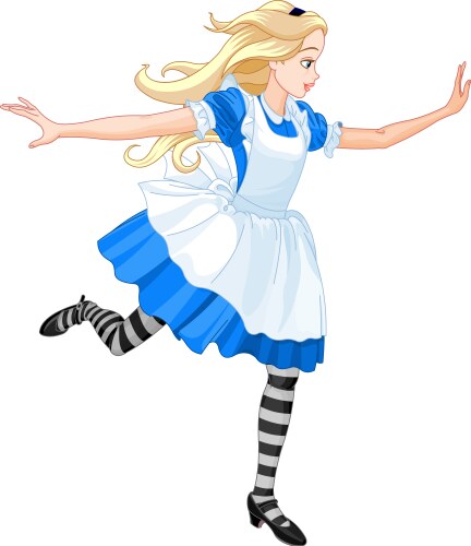 Alice in Wonderland Vector Images (over 1,000)