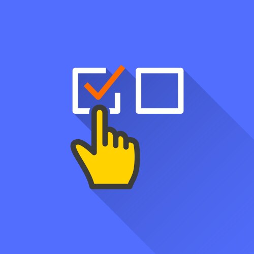 Survey - icon Royalty Free Vector Image - VectorStock