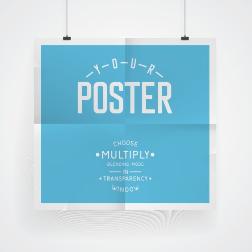 Blank White Poster Vector Images (over 280,000)