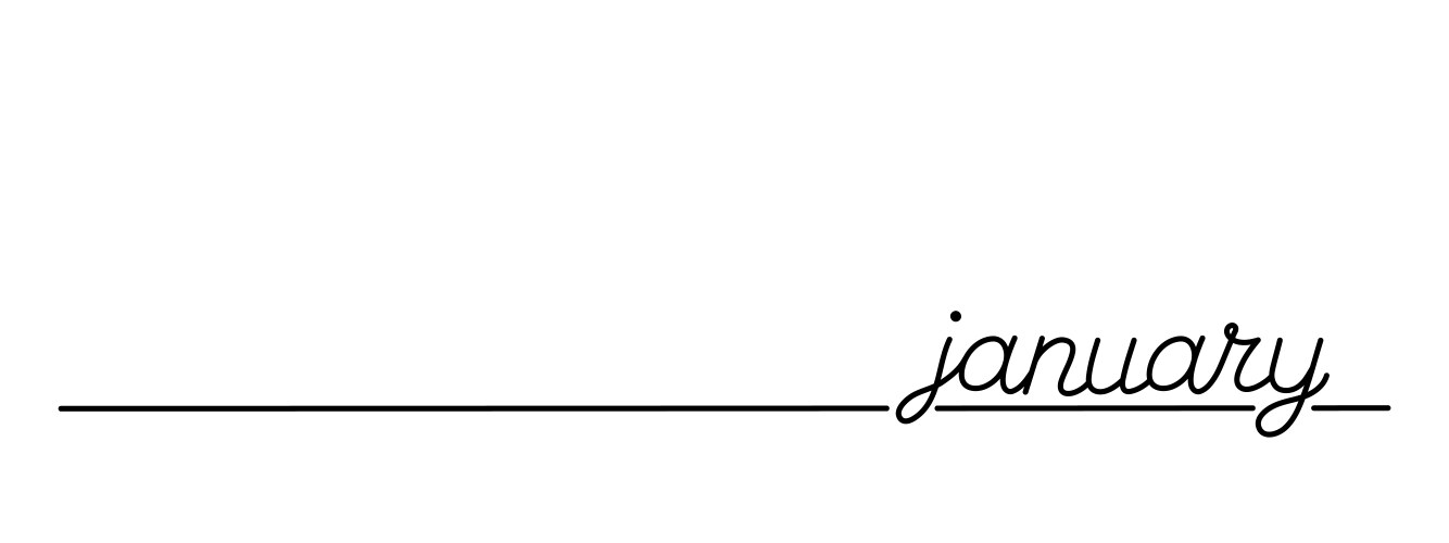 January Word Vector Images (over 2,800)