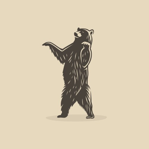 Bear Royalty Free Vector Image - VectorStock