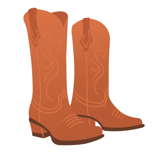 Cowboy Boots Isolated Vector Images (over 5,300)