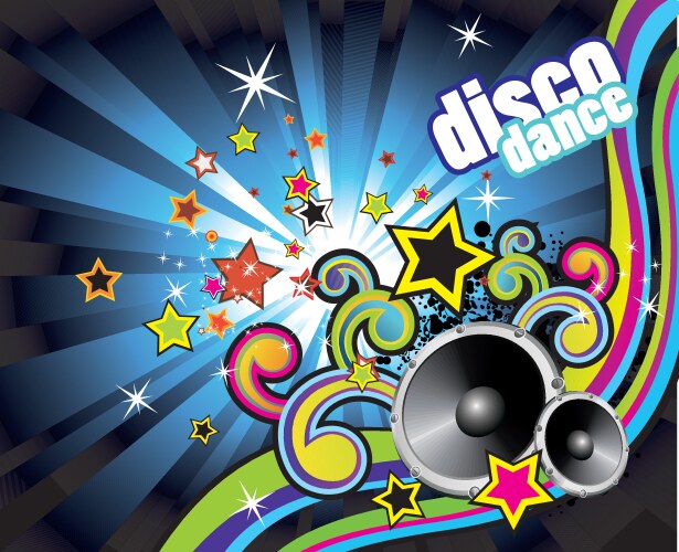 Dance dj Royalty Free Vector Image - VectorStock