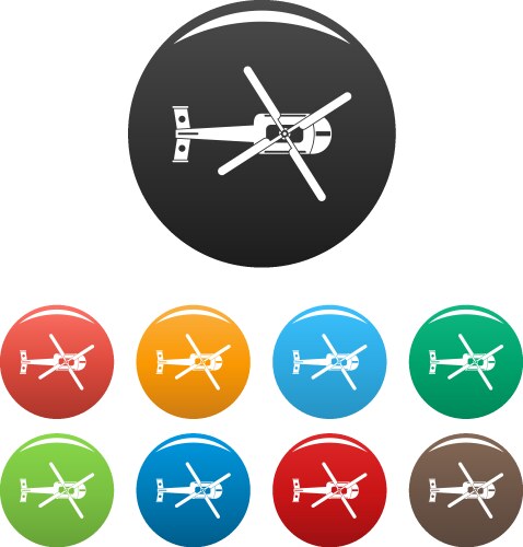 Helicopter Top View Vector Images (over 380)