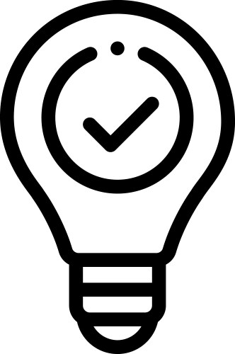 Bad icon thin linear style design isolated Vector Image