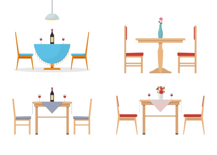 Dining Table Vector Images (over 34,000)