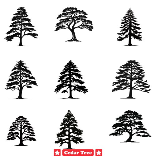 Cedar Trees Vector Images (over 8,400)